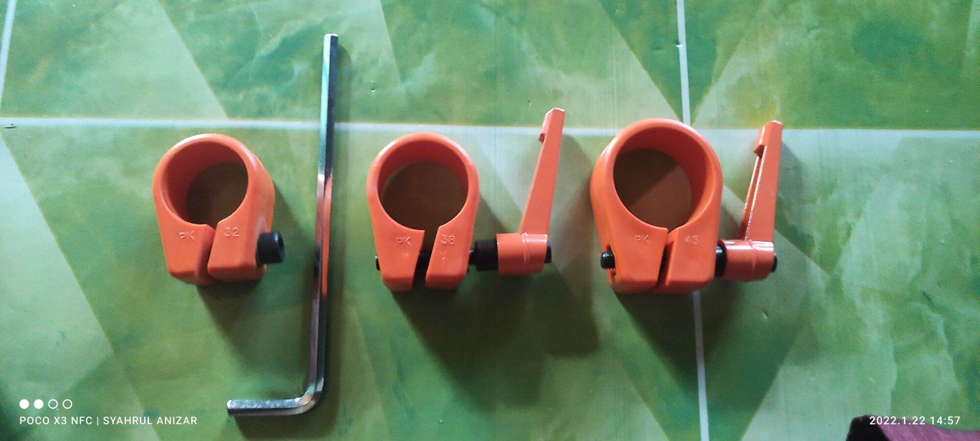 KLEM KLS MALAYSIA ORIGINAL SATUAN DENGAN PILIHAN 33MM & KUNCI L ATAU ...