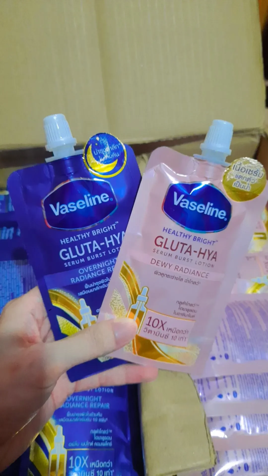 VASELINE GLUTA HYA ORI THAILAND SACHET 30ML | Lazada Indonesia