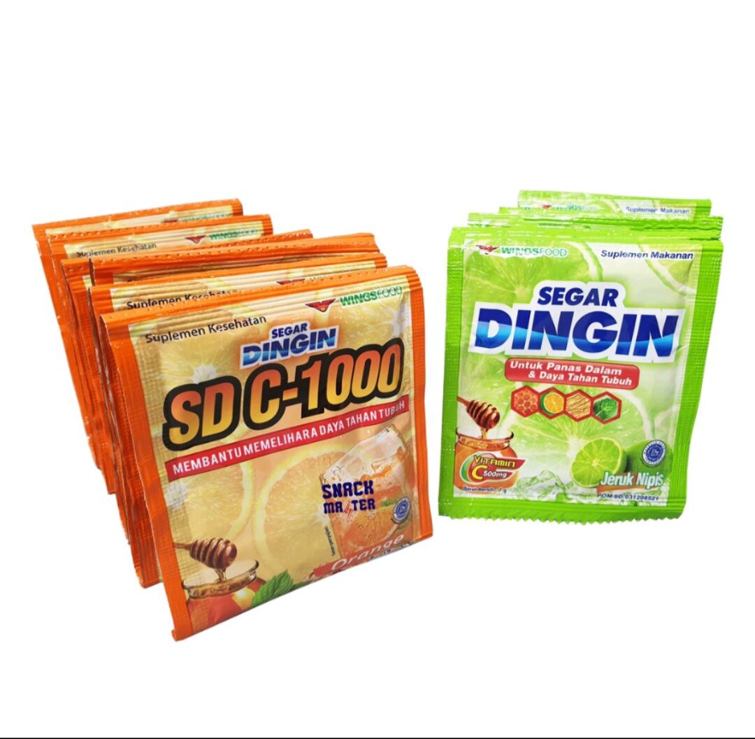 1 renceng 12 sachet 7gram segar dingin c 1000 minuman daya tahan tubuh ...