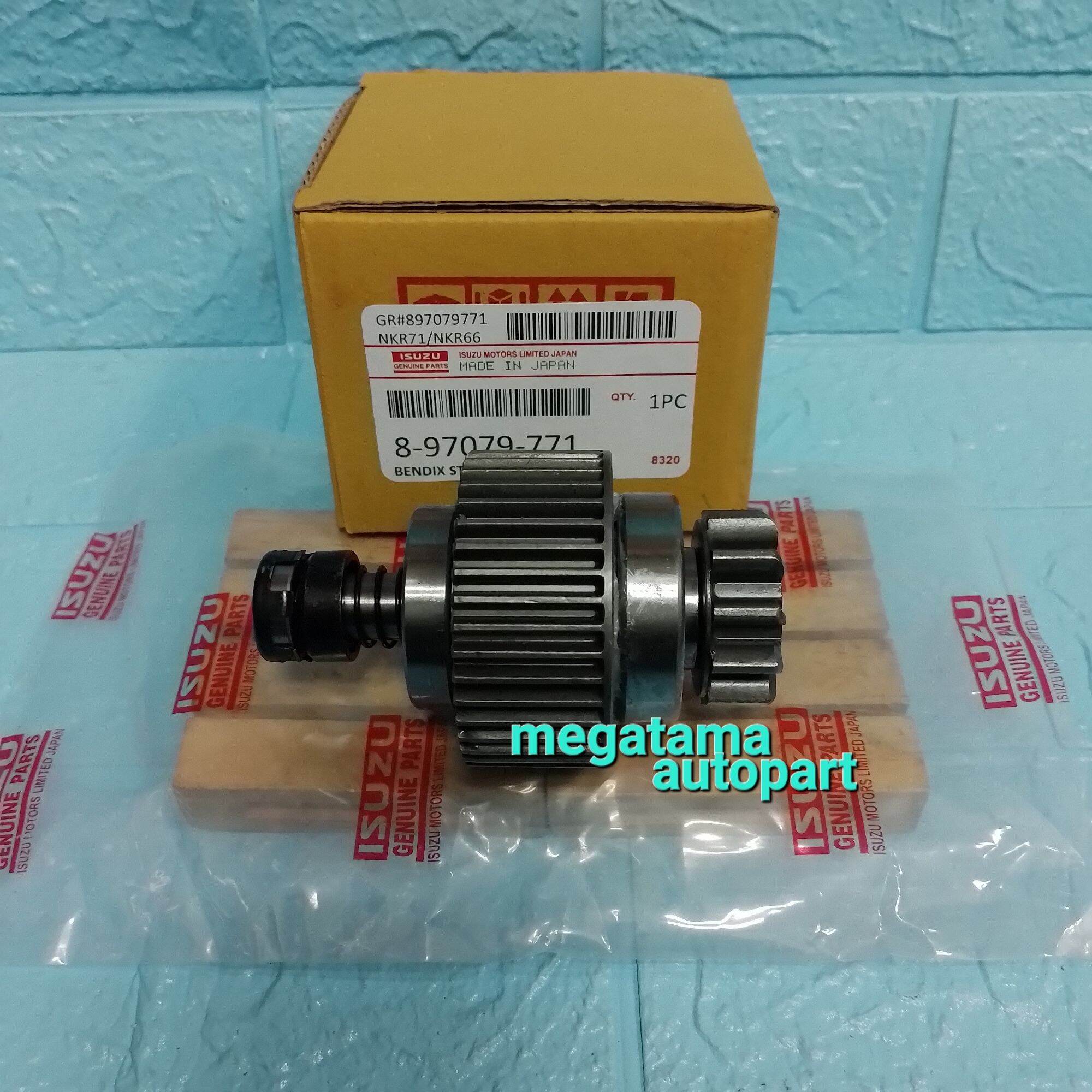 BENDIX / BENDIK STATER STARTER ISUZU ELF NKR71 NKR 71 ASLI JAPAN ...