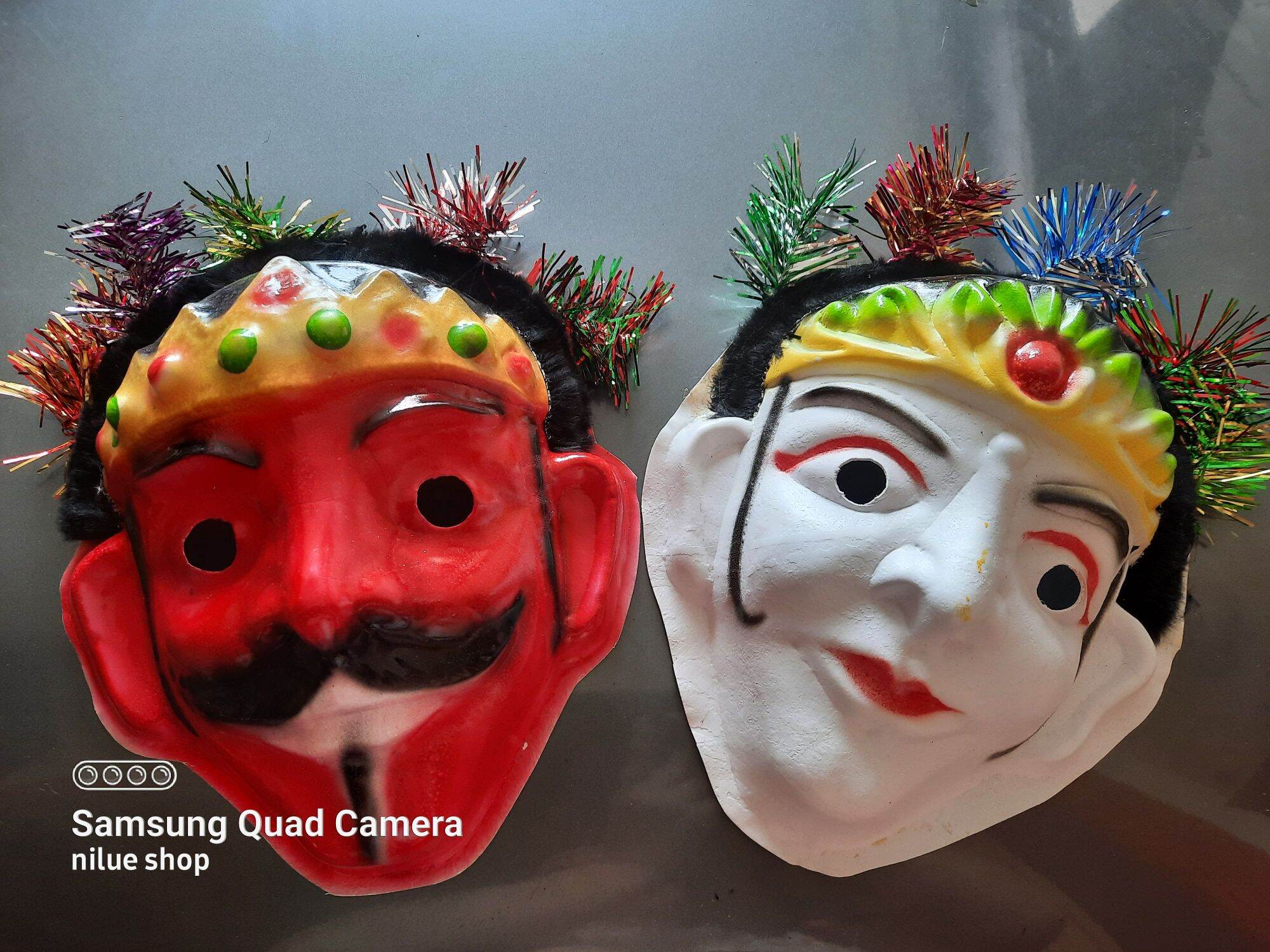 Topeng ondel ondel sepasang cowok &cewek | Lazada Indonesia