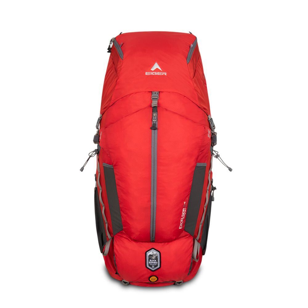 Tas Carrier Eiger Original Excelsior 75+15 Black Borneo Series - Tas Gunung 90L | Lazada Indonesia