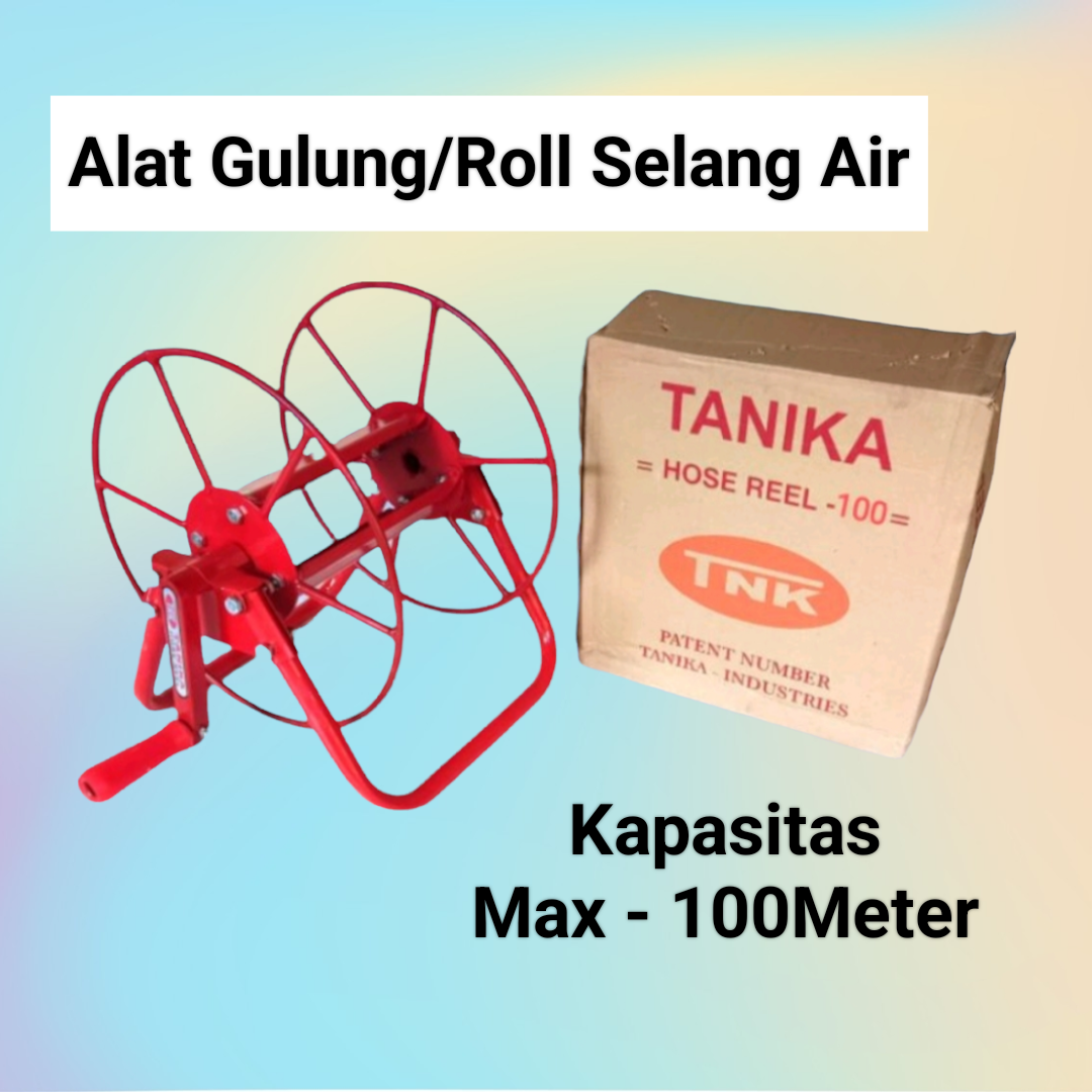 Alat Gulung Rol Selang Air & Hose Reel Water Sprayer Sanchin Taman ...