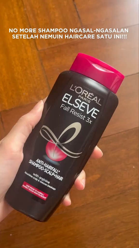 L'Oreal Paris Fall Resist 3x Anti-Hairfall Shampoo Scalp Hair Care ...