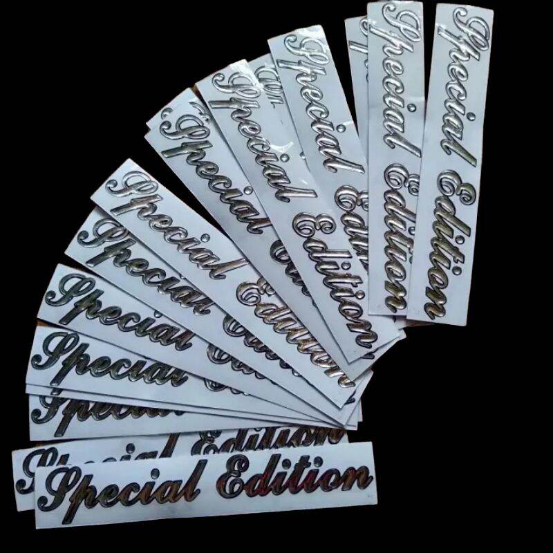 sticker special edition emblem sticker timbul SPECIAL EDITION sticker ...