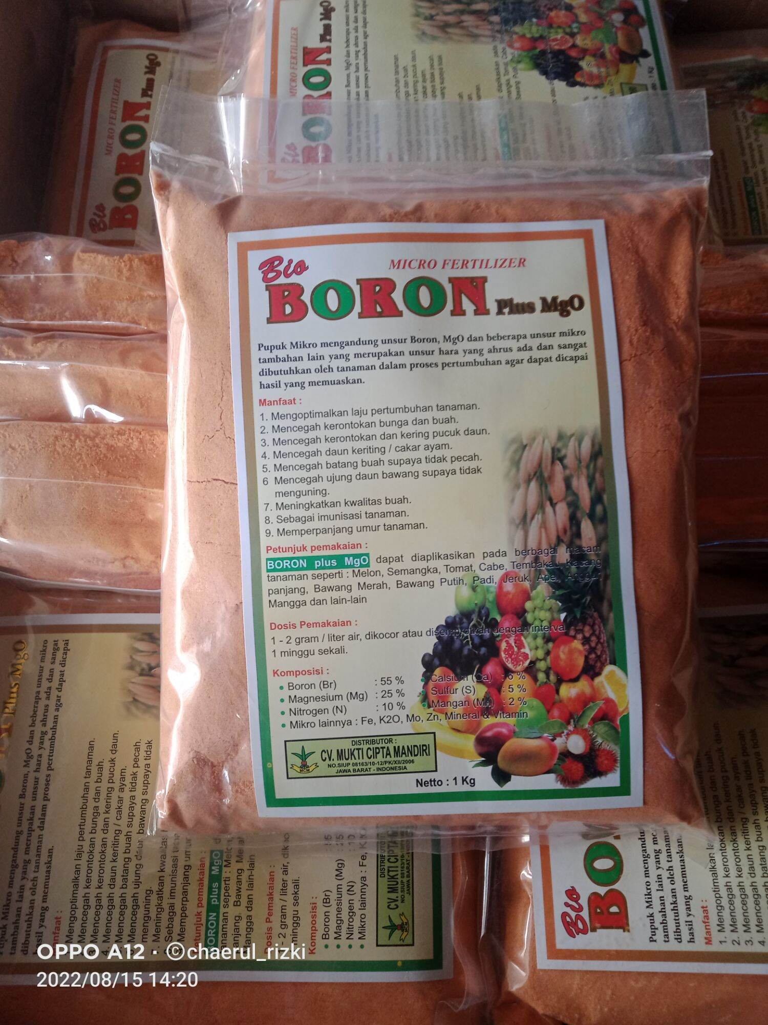 bio BORON plus MgO Micro Fertilizer | Lazada Indonesia