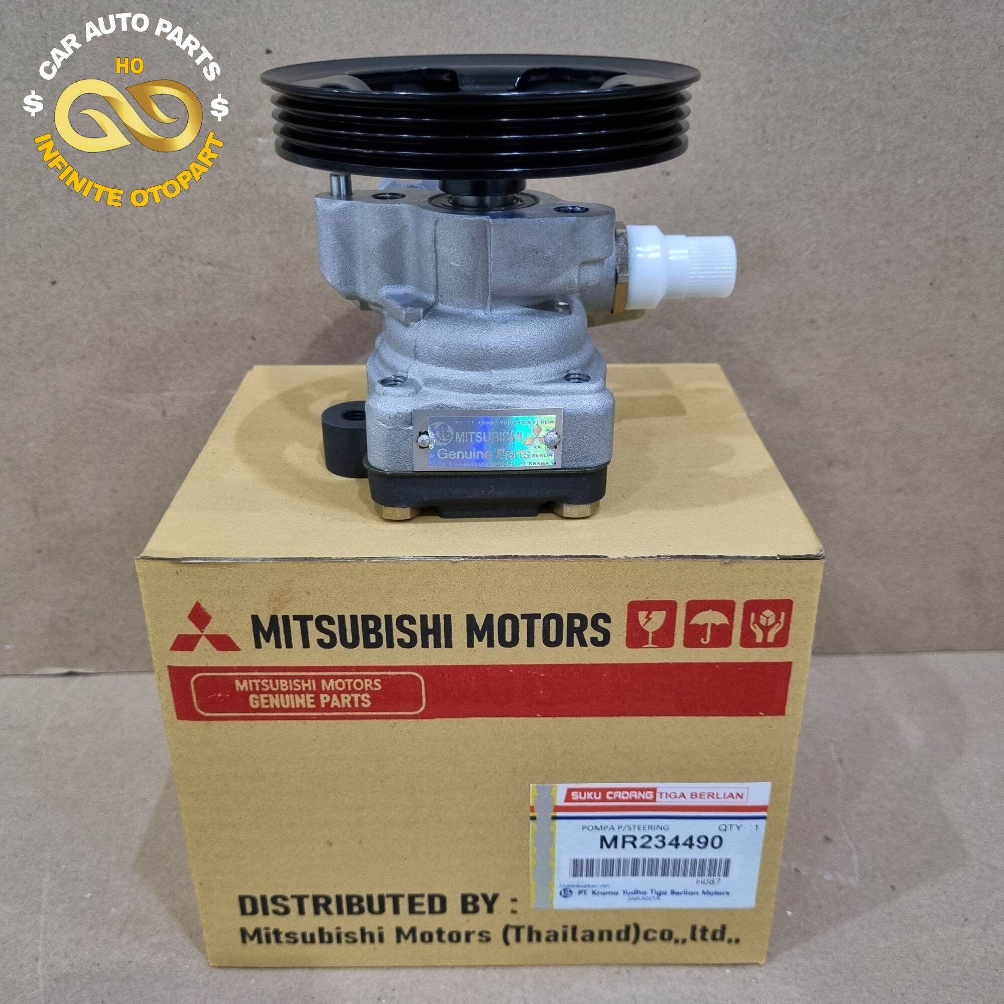 POMPA POWER STEERING KUDA DIESEL KUDA BENSIN MR234490 MITSU GARANSI ...