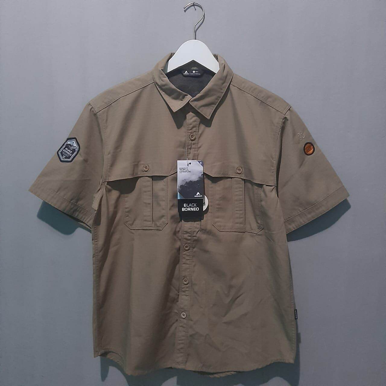 Kemeja Eiger Kalamantara Black Borneo F1 | Lazada Indonesia