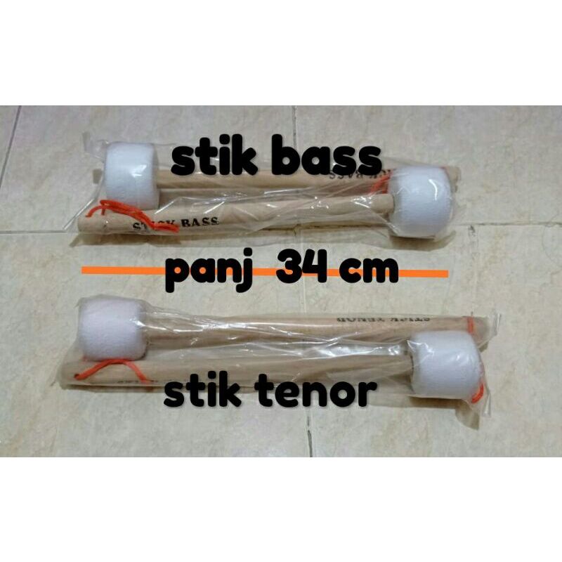 Stik kayu stick bass & tenor marching band murah | Lazada Indonesia