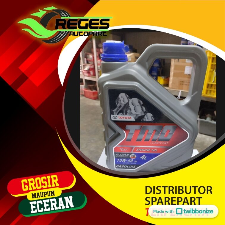 TOYOTA TMO 10W-40 SN 4L | ENGINE OIL - OLI MOBIL | Lazada Indonesia