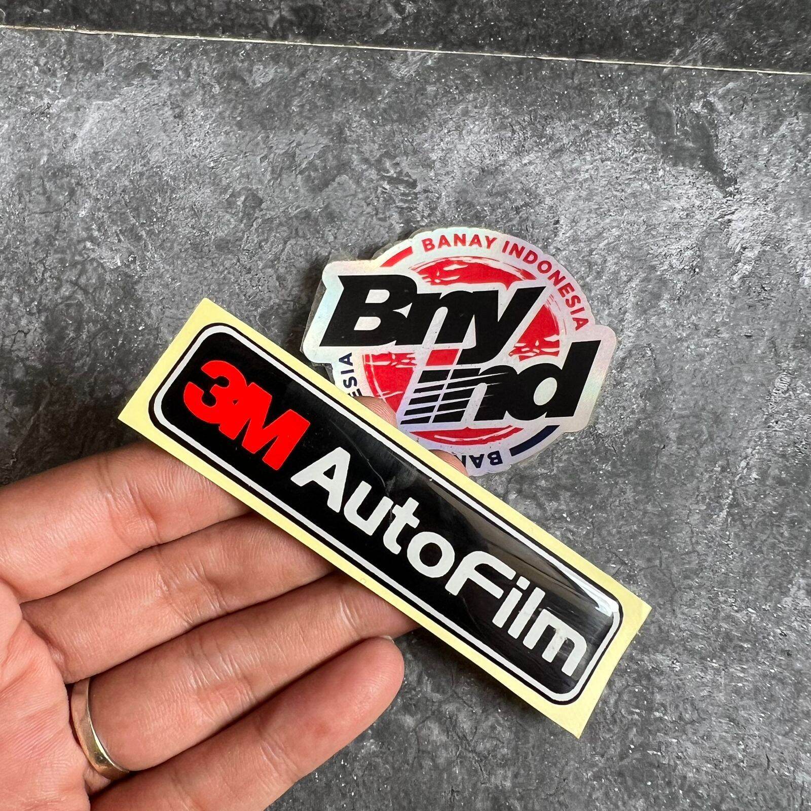 Stiker Stiker Emblem 3M AutoFilm 3M Crystalline 3M Black Beauty timbul | Lazada Indonesia