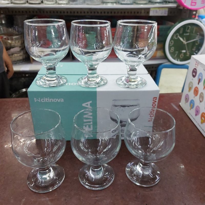 Drlima 1 Set Gelas kaca Citinova Delima Gelas Aesthetic Korea Gelas ice ...