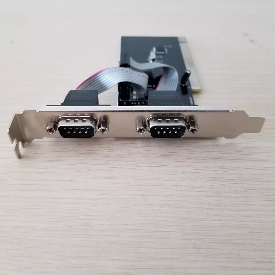 NETLINE CARD PCI TO SERIAL RS232 DB9 MALE 2 PORT | Lazada Indonesia