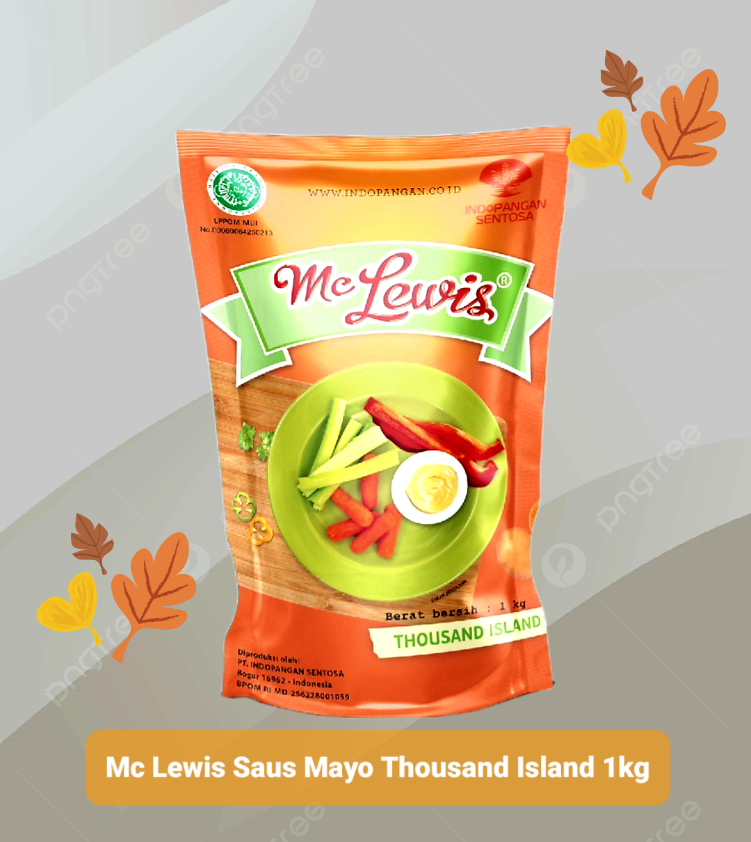Mc Lewis Saos Atau Saus Mayones Thousand Island 1kg | Lazada Indonesia