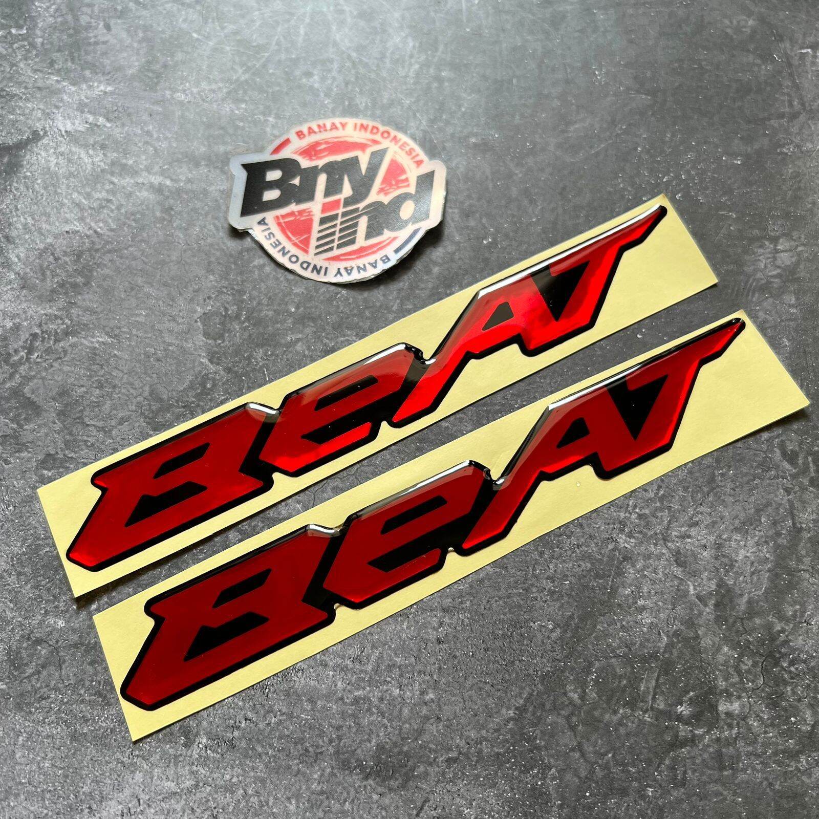 Sticker Stiker Emblem BEAT New Timbul | Lazada Indonesia