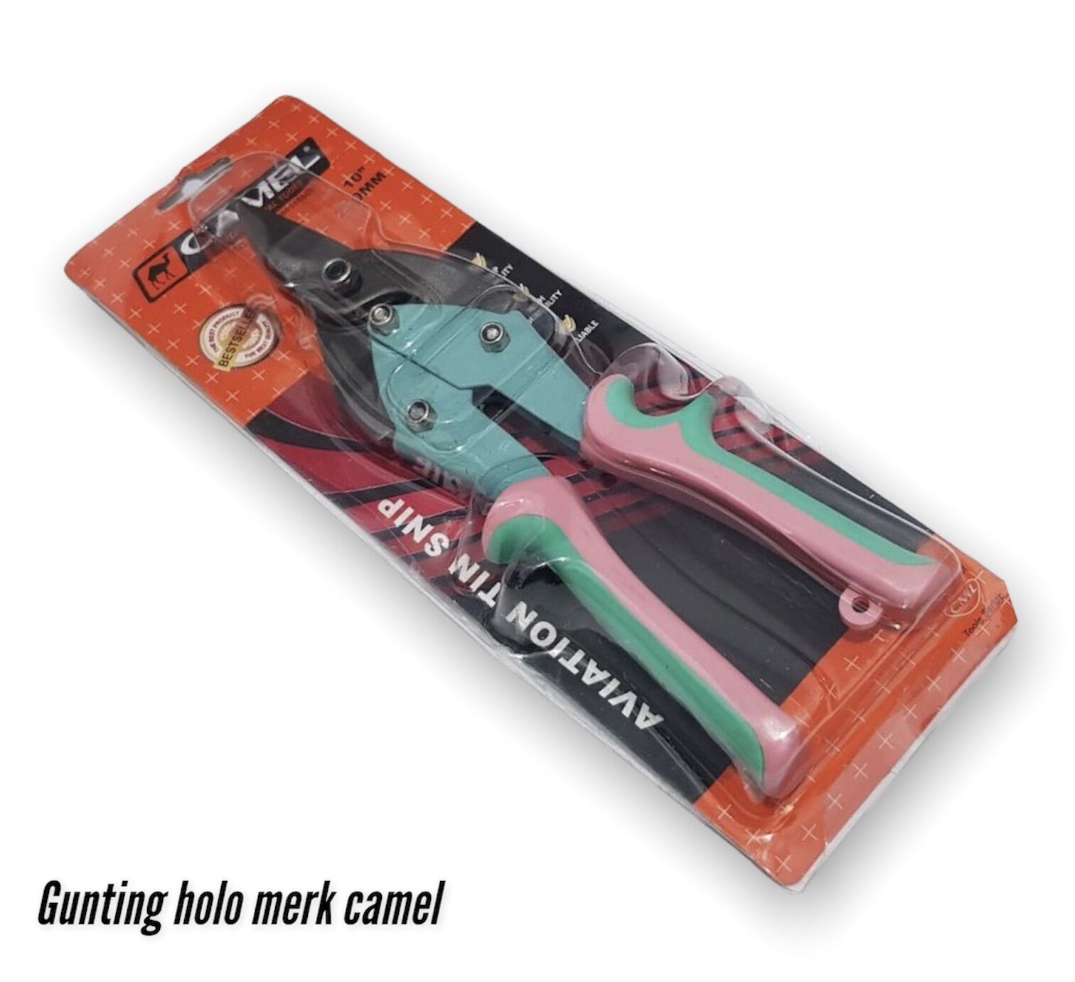 Gunting holo Camel gunting seng baja ringan Heavy dutty 10” | Lazada ...