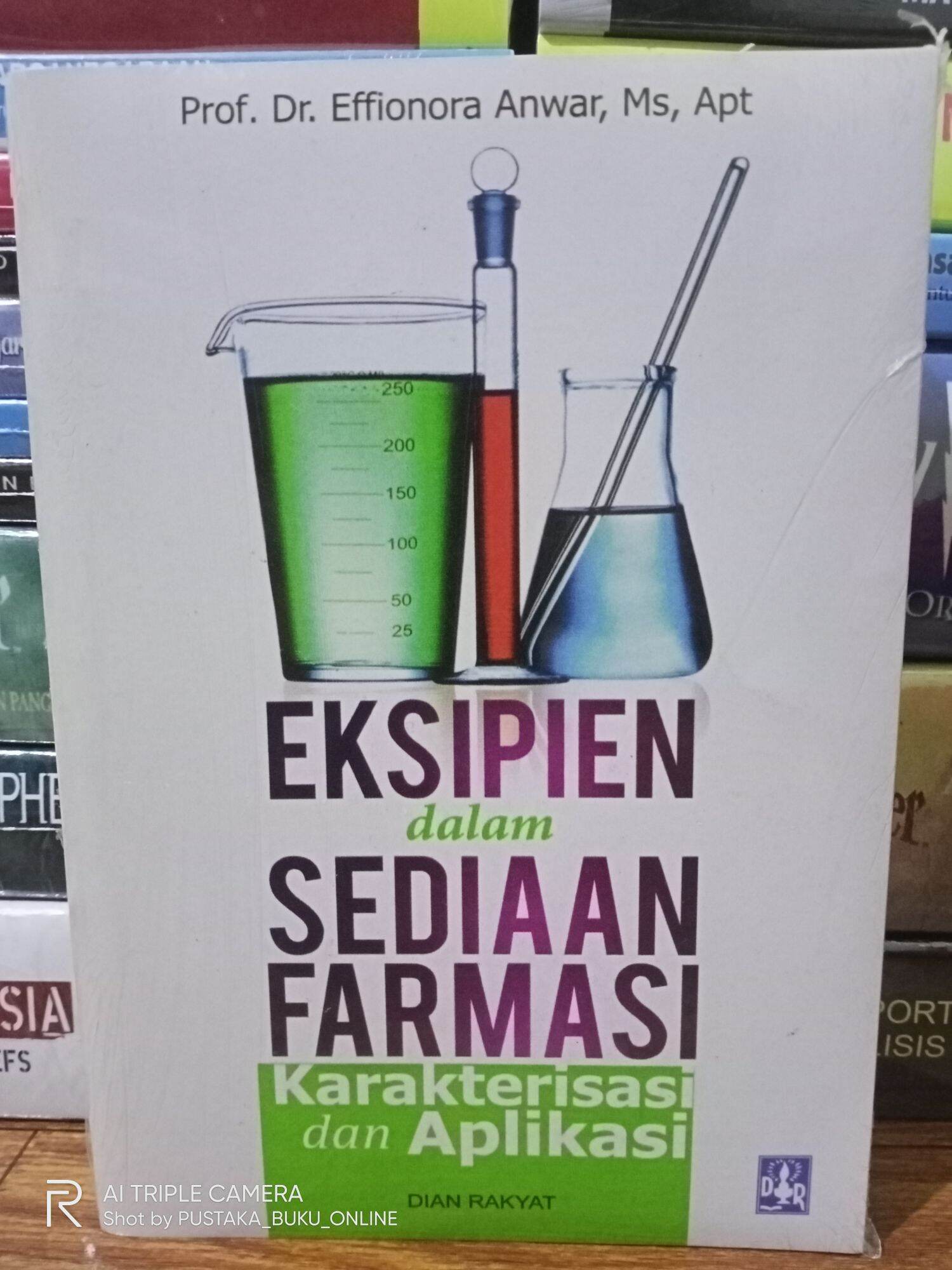 EKSIPIEN DALAM SEDIAAN FARMASI KARAKTERISASI SAN APLIKASI | Lazada ...