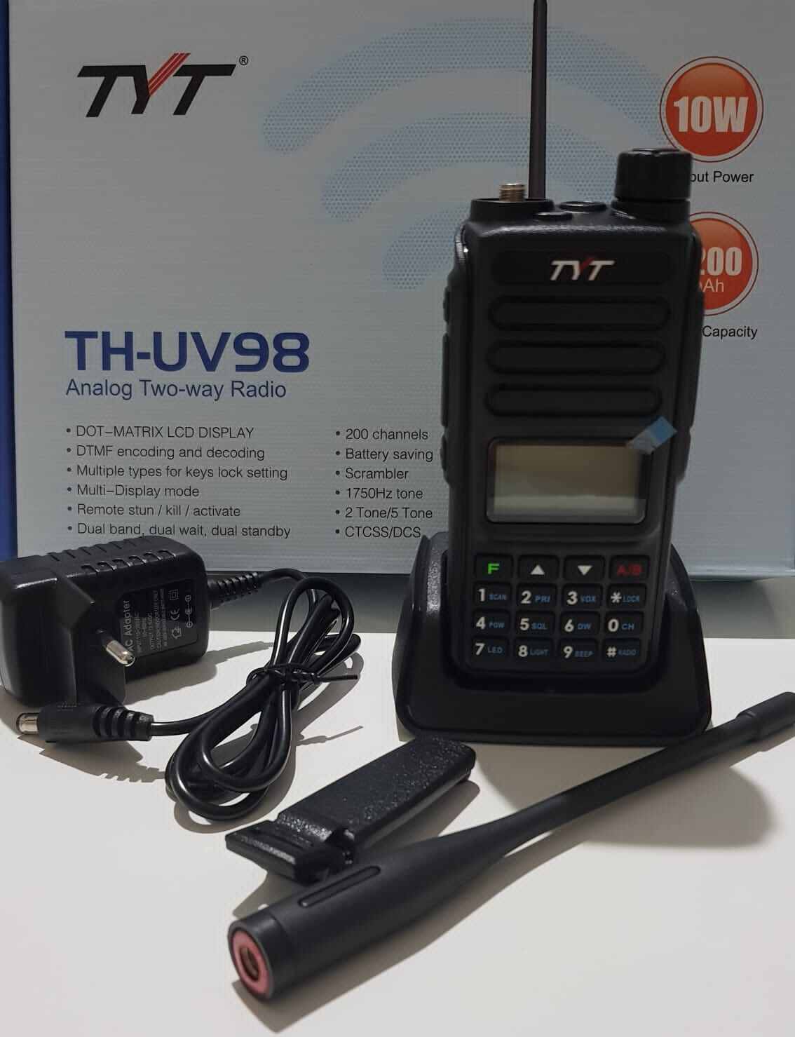 TYT TH-UV98 HT Dual Band 10 Watt | Lazada Indonesia