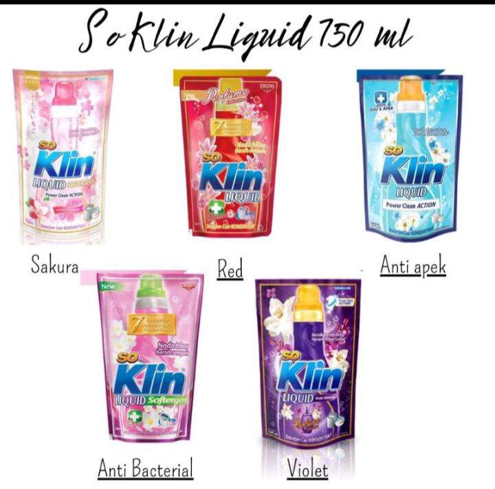 SOKLIN LIQUID cair 750 ml | Lazada Indonesia