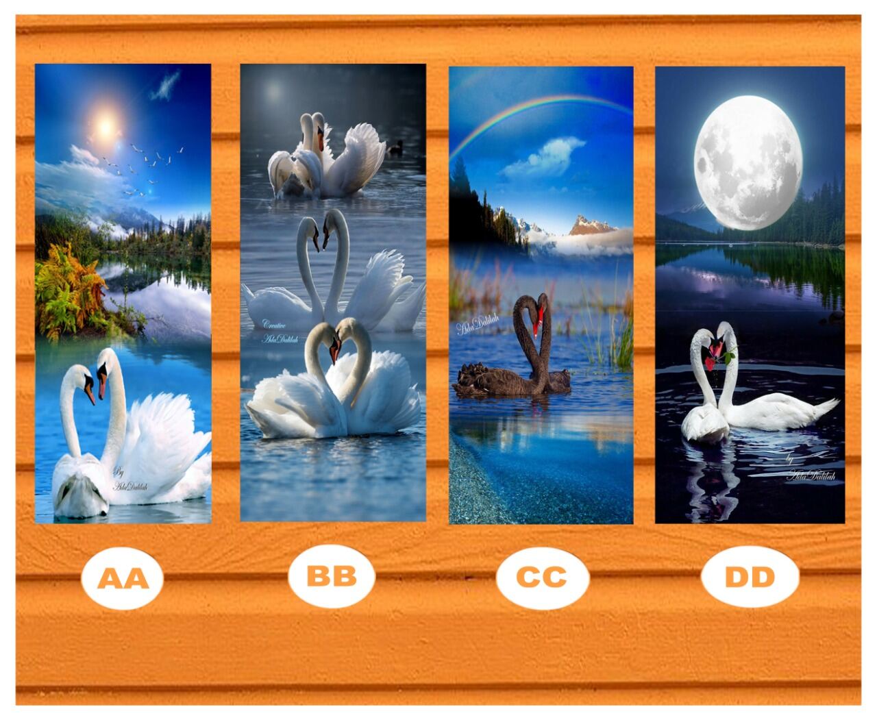 stiker kulkas 2 pintu motif angsa | Lazada Indonesia