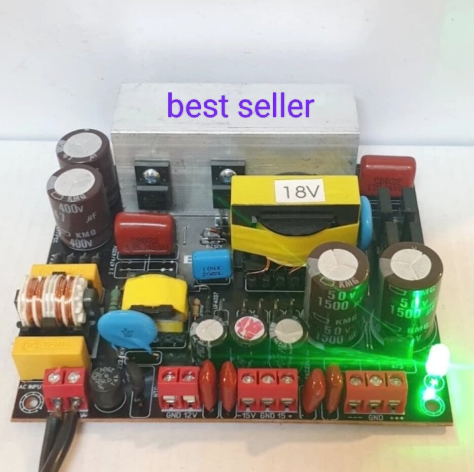 SMPS TRAFO SWITCHING 10A CT 18V EXTRA 1,5a CT 15V &0-12V | Lazada Indonesia