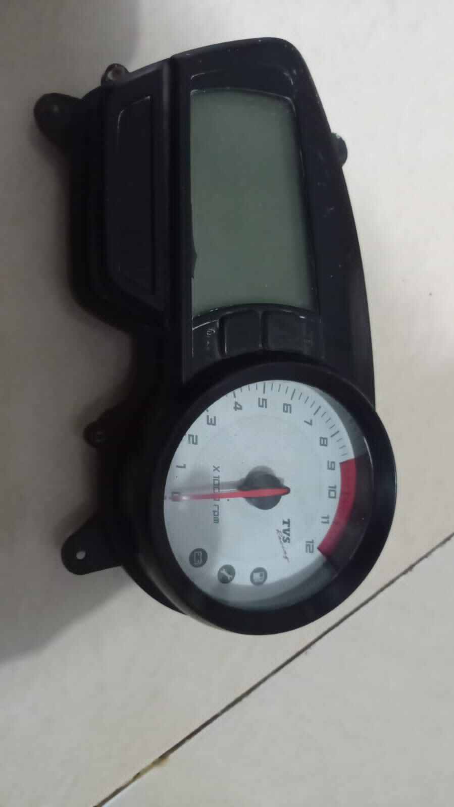 speedometer TVS Apache original second copotan masih berfungsi normal ...