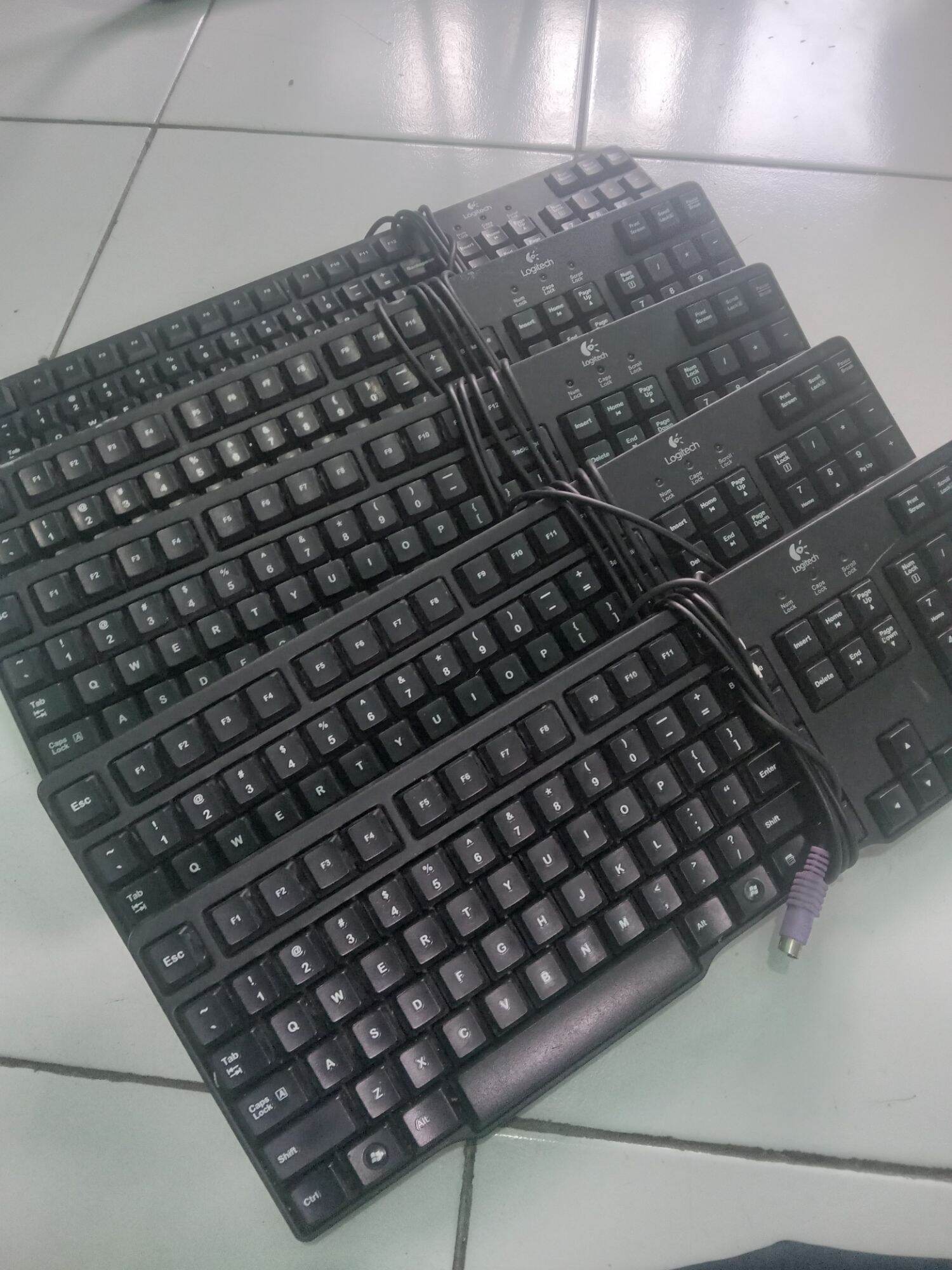 keyboard logitech ps2 | Lazada Indonesia