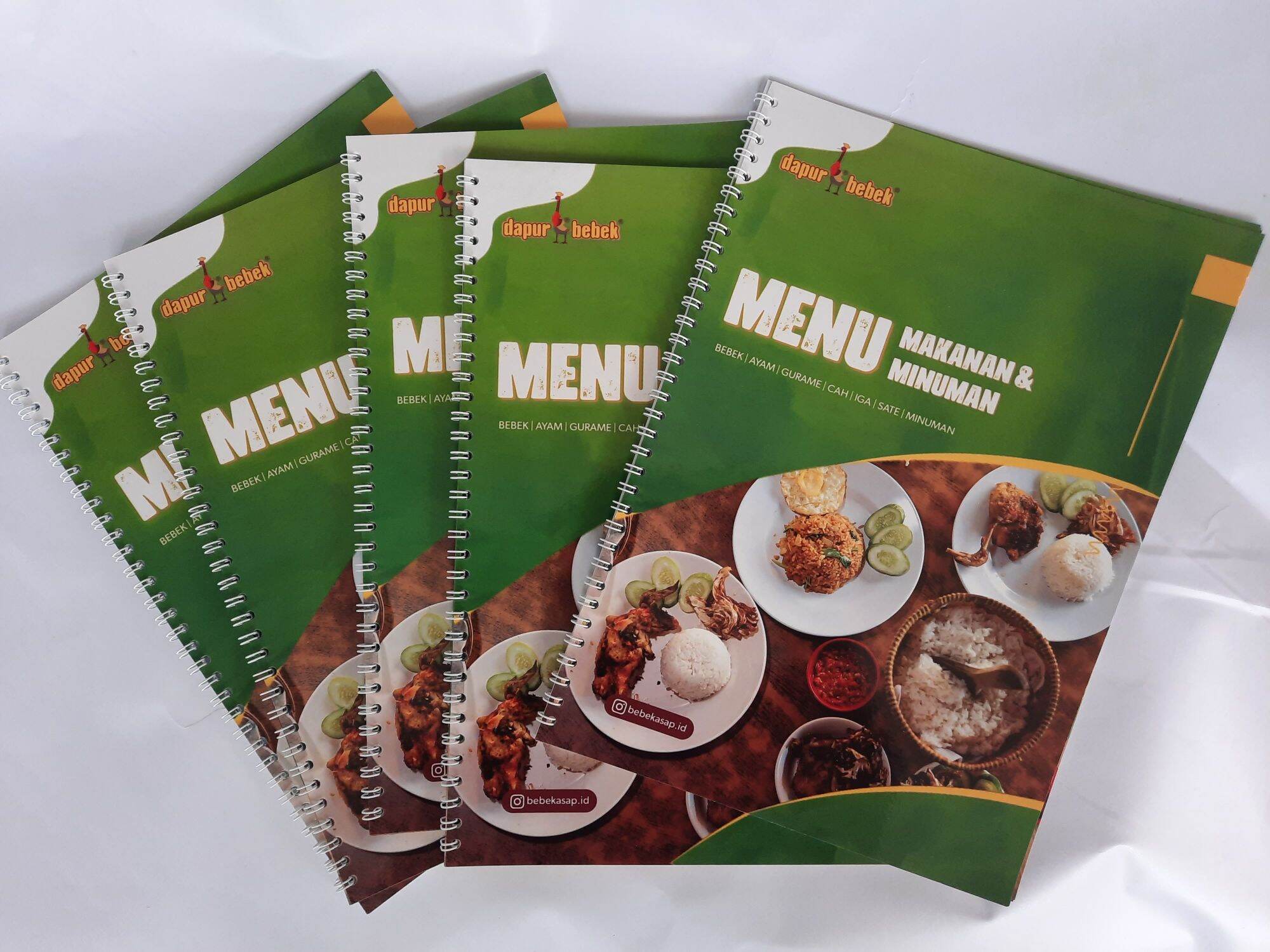 Buku Menu Makanan Dan Buku Menu Minuman beserta harganya bisa custom ...