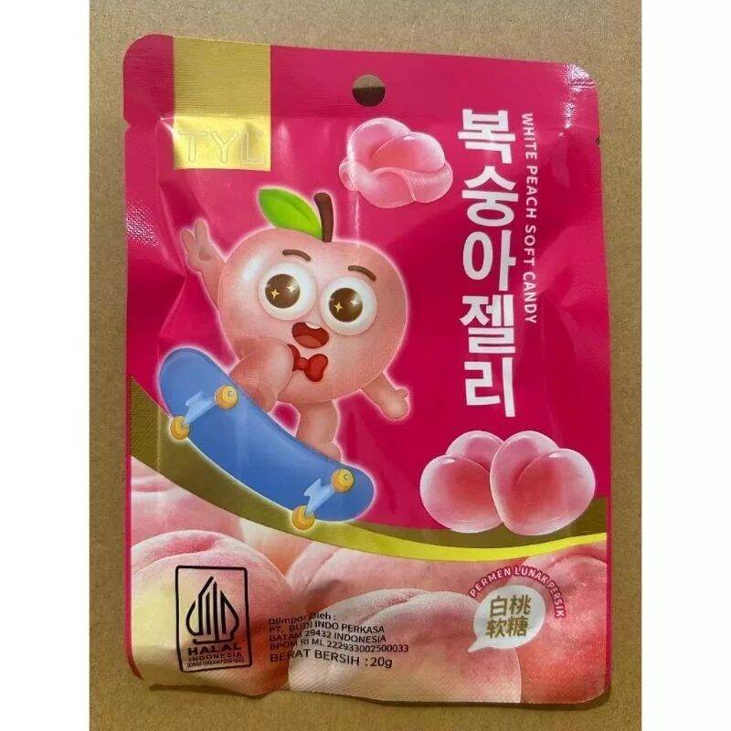 TYL Soft candy / Permen jelly varian rasa buah isi 20g | Lazada Indonesia