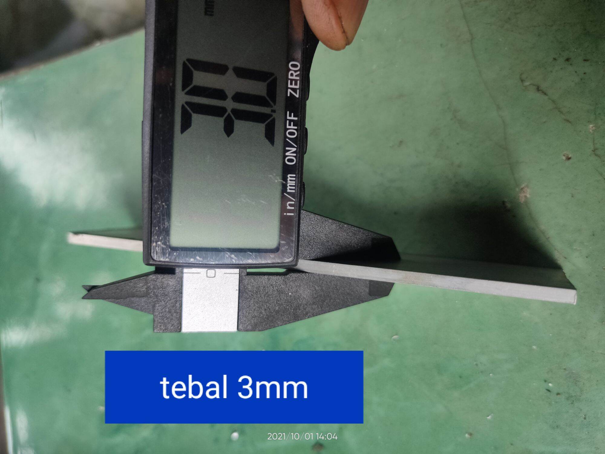 strip aluminium 3mm x 50mm flatbar alumunium | Lazada Indonesia