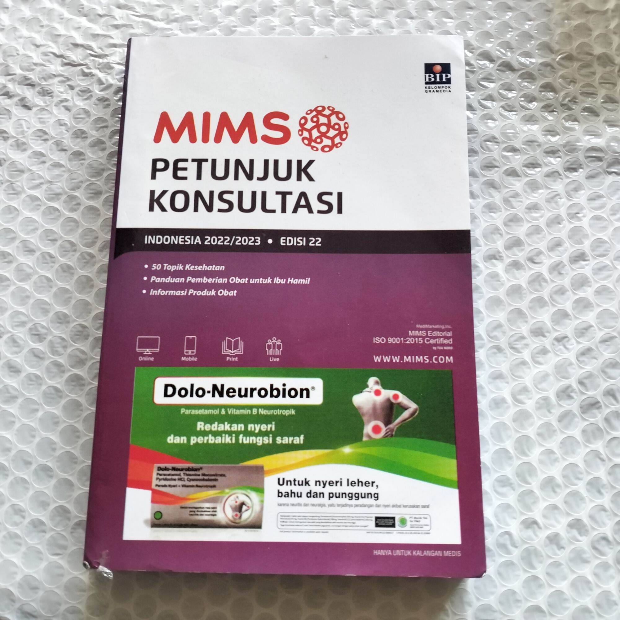 MIMS petunjuk konsultasi Indonesia 2022/2023 | Lazada Indonesia