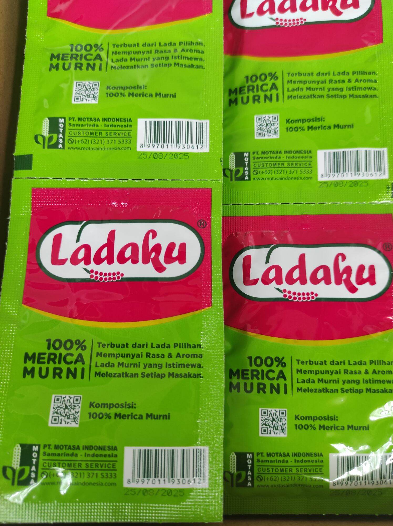 Ladaku Merica Bubuk 2,5g 100% merica murni x 12pcs 1 renceng | Lazada ...