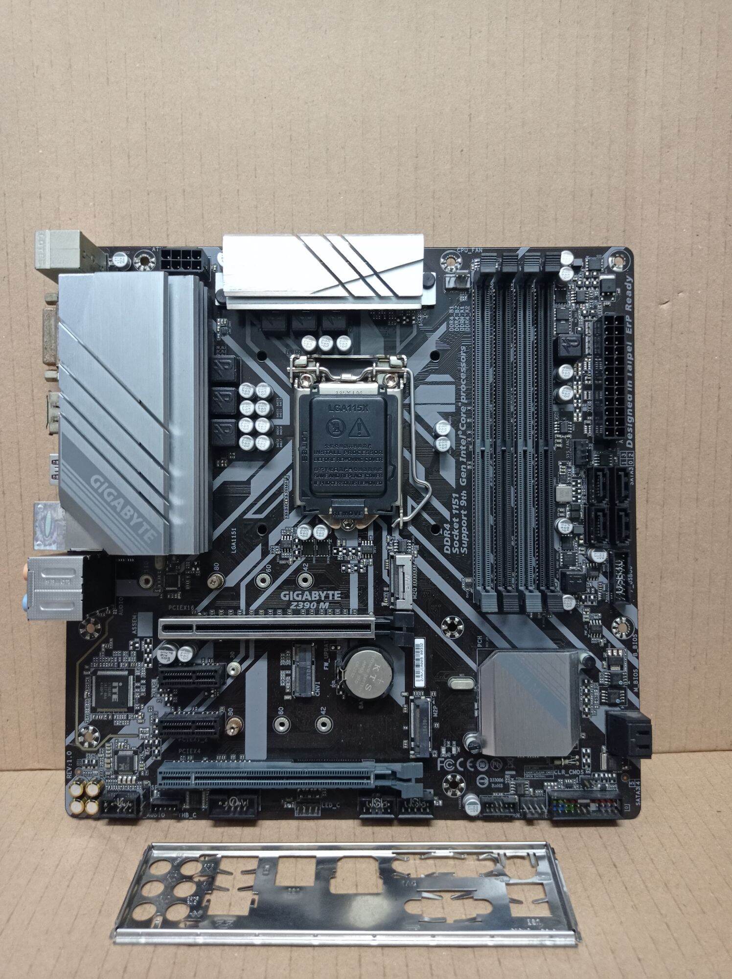 MAINBOARD GIGABYTE Z390M SOCKET LGA 1151 DDR4 FOR GEN KE 8-9 | Lazada Indonesia