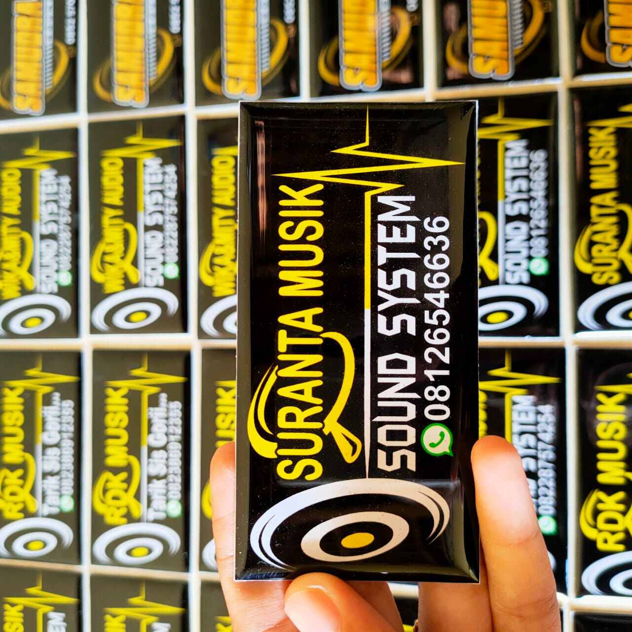 Logo sound system custom | Lazada Indonesia