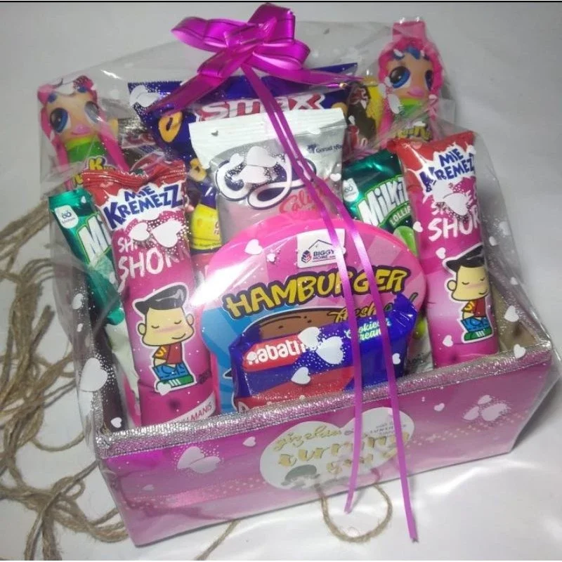 PARSEL SNACK/PARCEL ULANG TAHUN/PARSEL LEBARAN | Lazada Indonesia