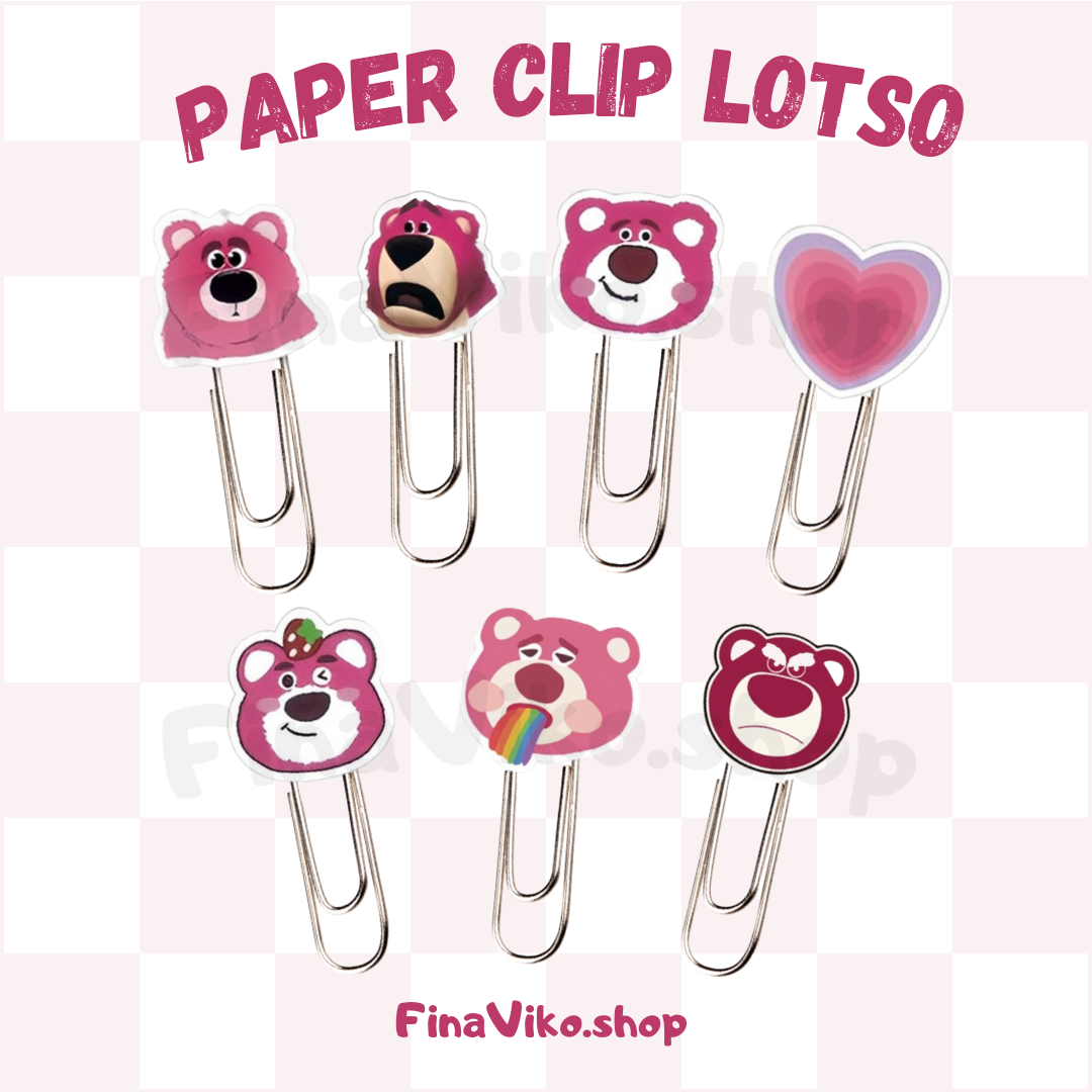 Ready stock | Paper Clip Lotso part 1- FinaViko.shop | Lazada Indonesia
