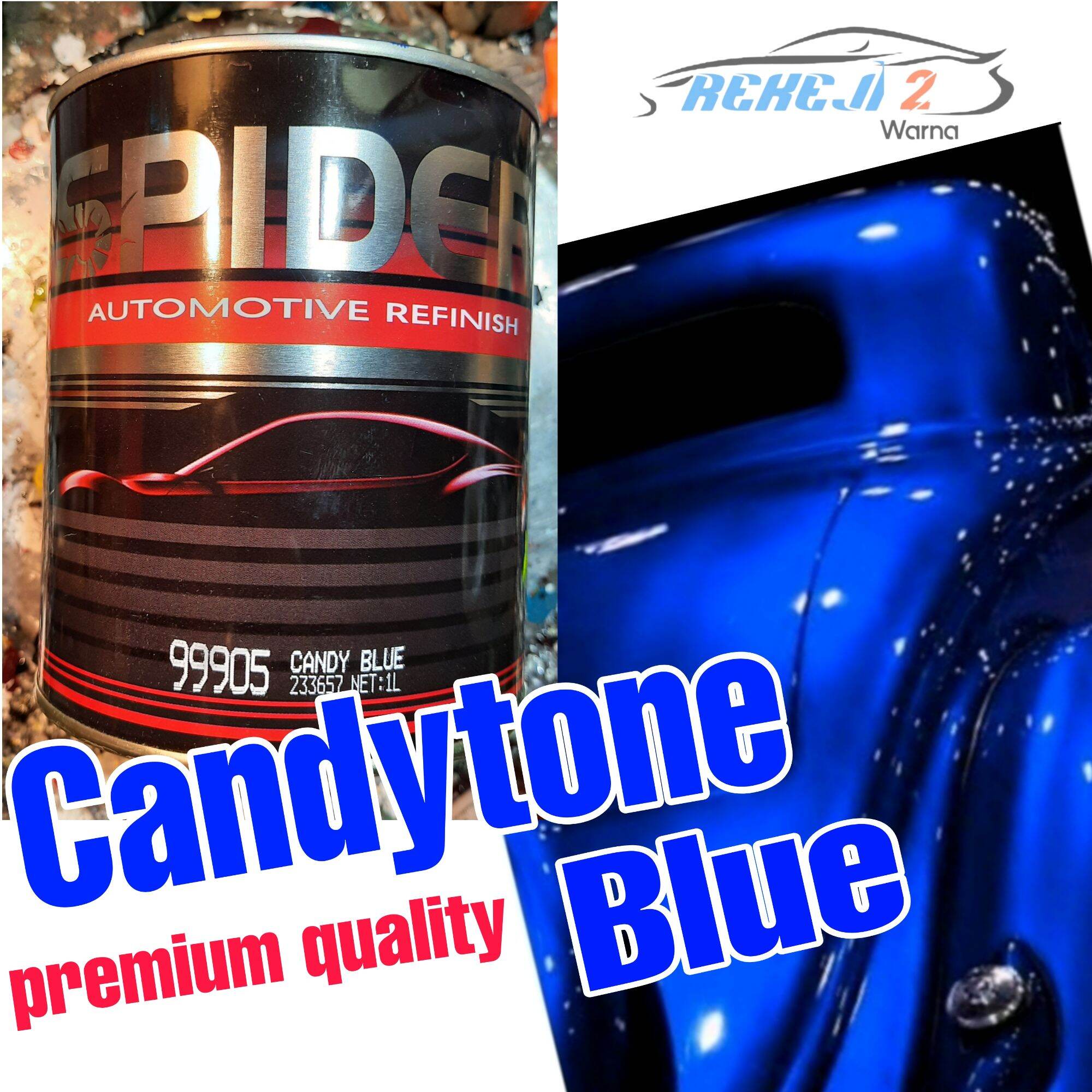 Cat Candy blue/ Candytone biru -Spider | Lazada Indonesia