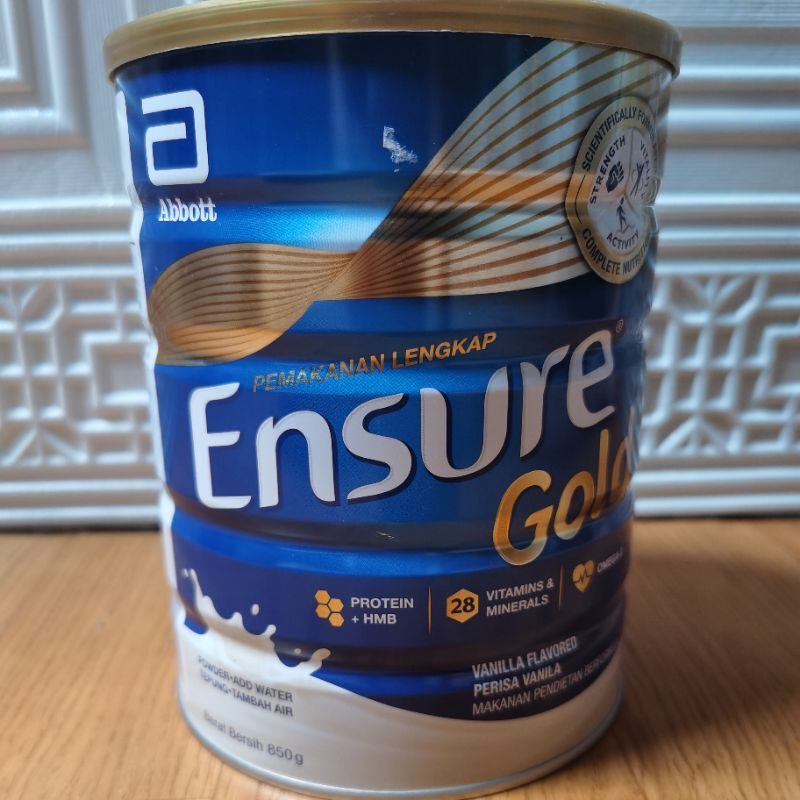 ABBOTT ENSURE GOLD MALAYSIA ️ Vanilla 850 Gram | Lazada Indonesia