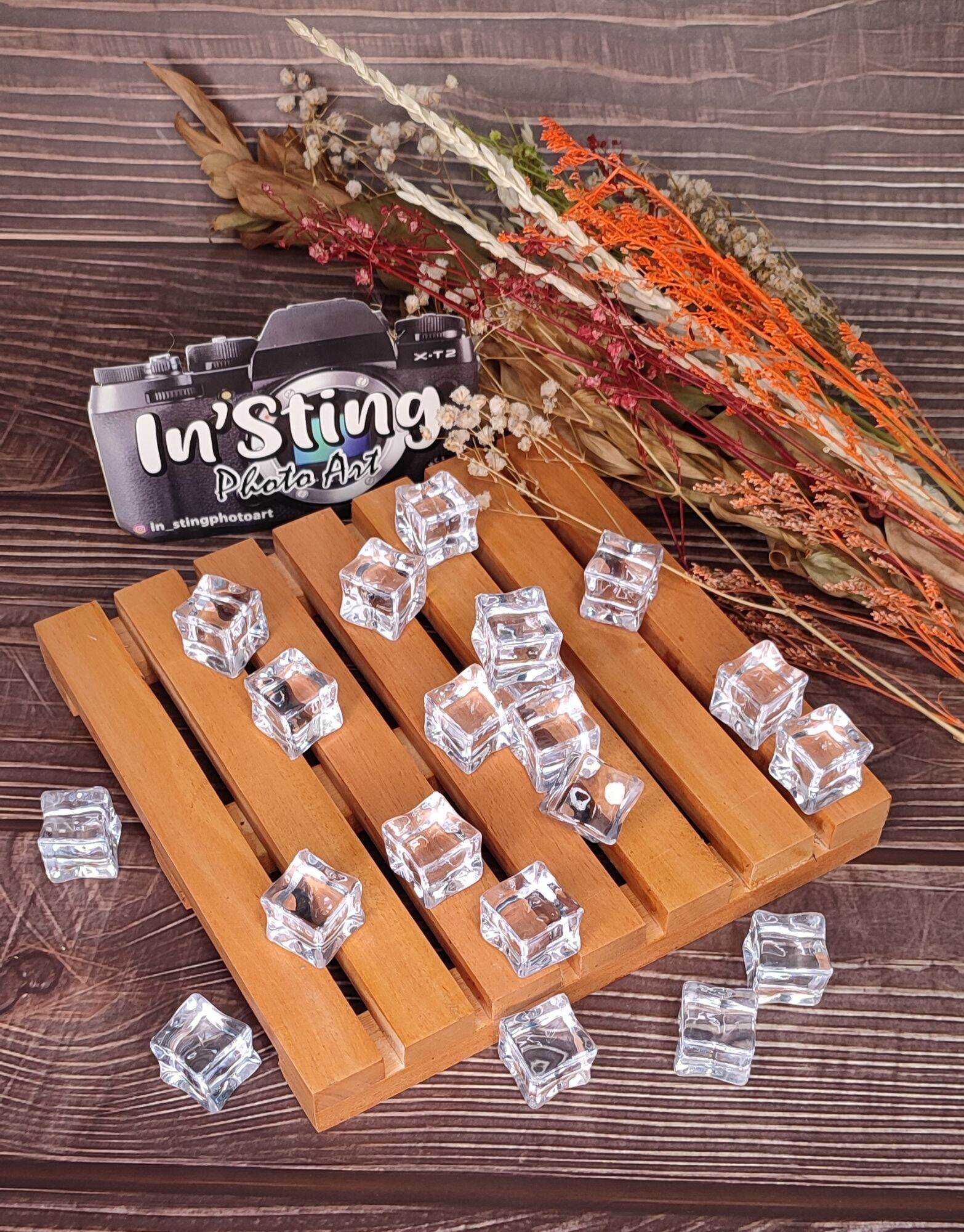Es Batu Palsu 2x2 cm Artificial Ice Cube Fake Props Foto Properti ...
