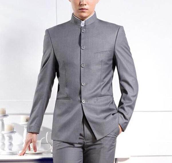 jas Mandarin warna abu terbaru | Lazada Indonesia
