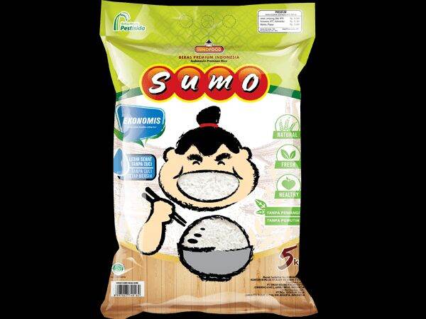 Beras Premium SUMO 5Kg - Kemasan Hijau | Lazada Indonesia