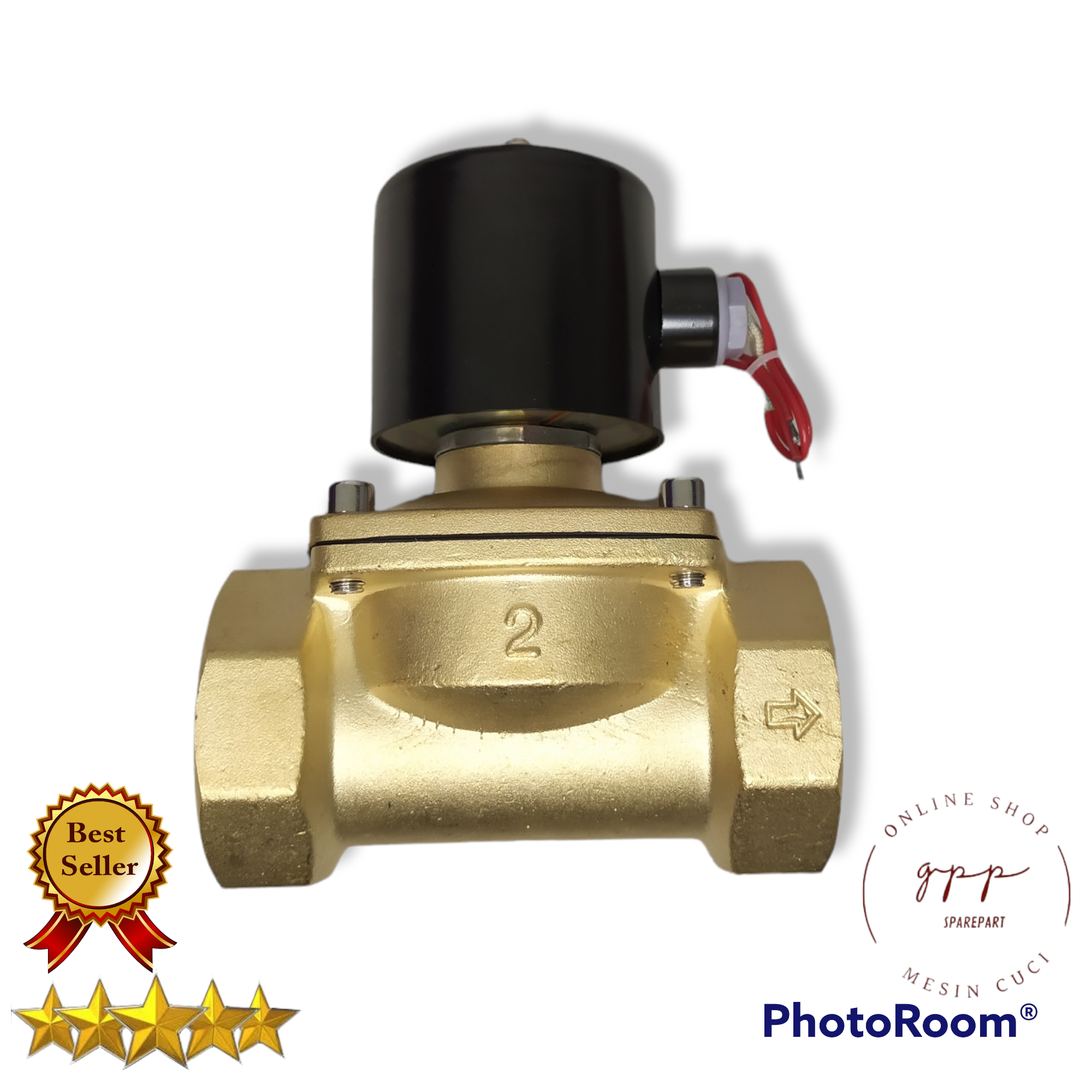 Selenoid Solenoid Gas Valve Konversi Kompor Gas Otomatis 2" (dua inch ...