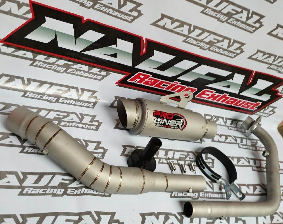 Kenalpot racing proliner vixion satria gsx aerox vario nmax sonic cbr ...