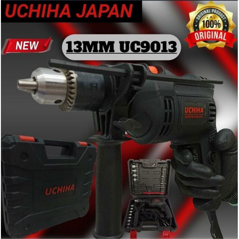 Mesin bor impact drill 13mm type 9013 fullset koper model mactec drill ...
