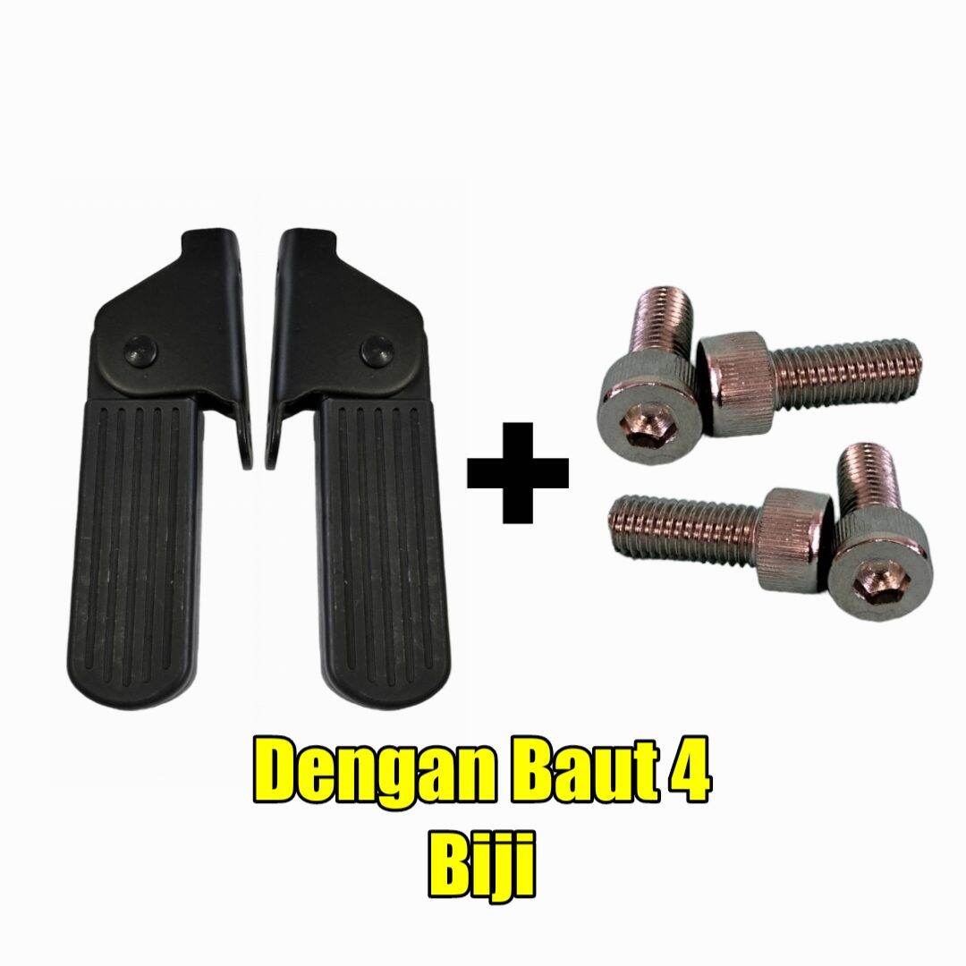 FOOTSTEP FRONT / PIJAKAN KAKI DEPAN UNIVERSAL SEPEDA LISTRIK 1 SET ...