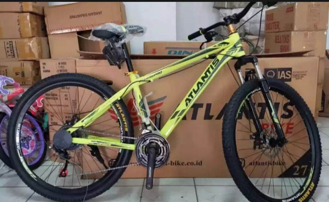 Sepeda MTB atlantis ukuran ban 27.5 inch | Lazada Indonesia