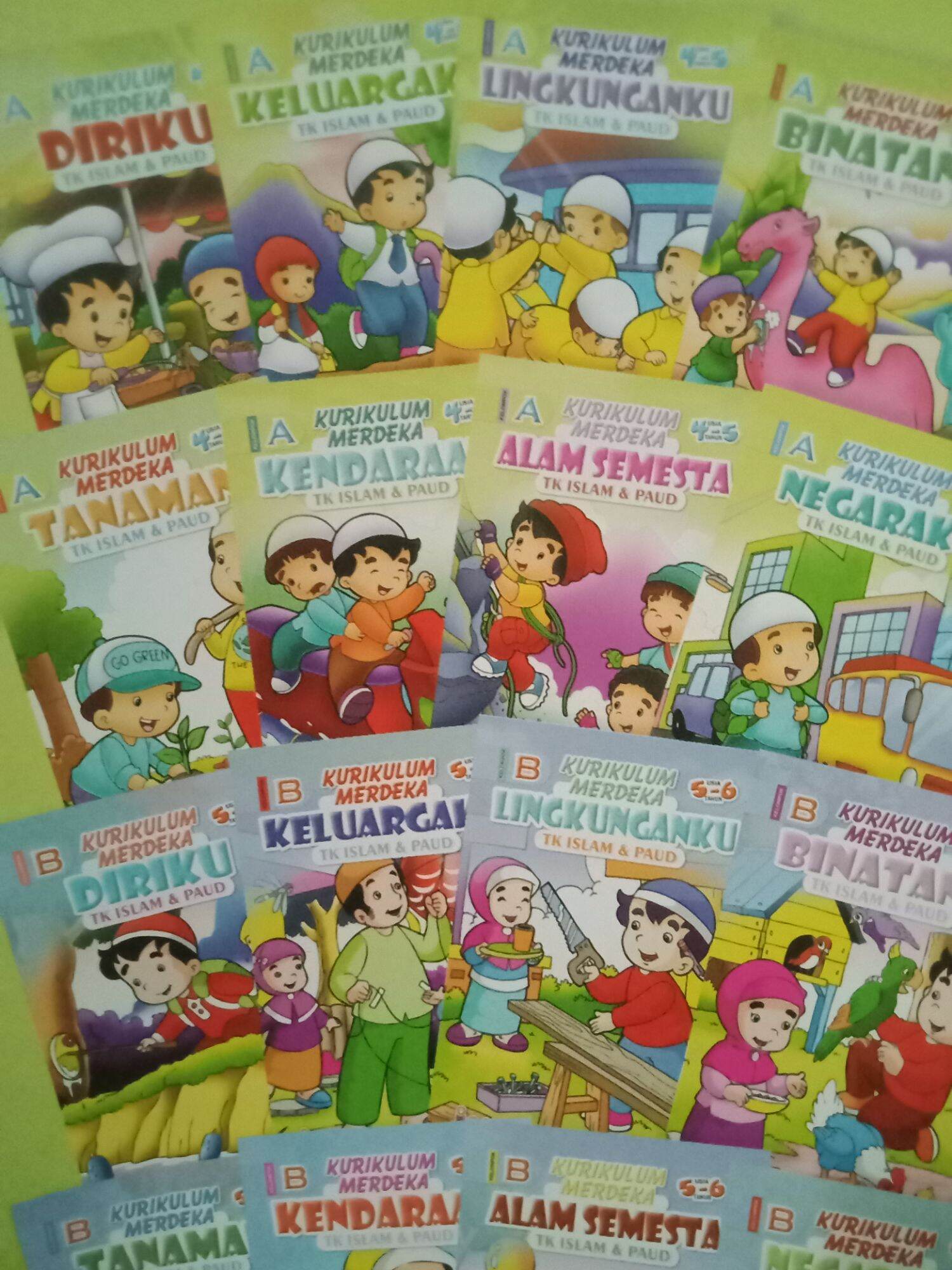 Buku Paket TK ISLAM & PAUD Kurikulum Merdeka (A) | Lazada Indonesia