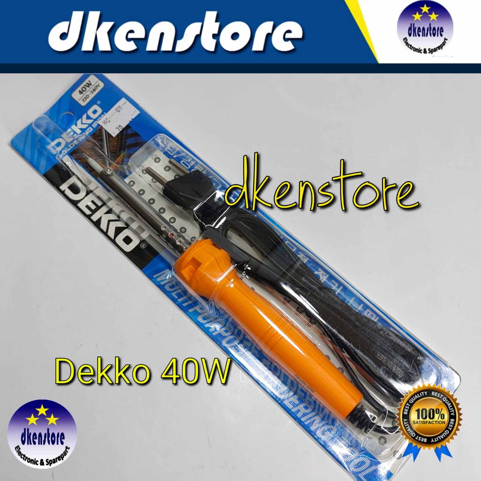 Solder Dekko 40W DS40N deko 40watt original | Lazada Indonesia