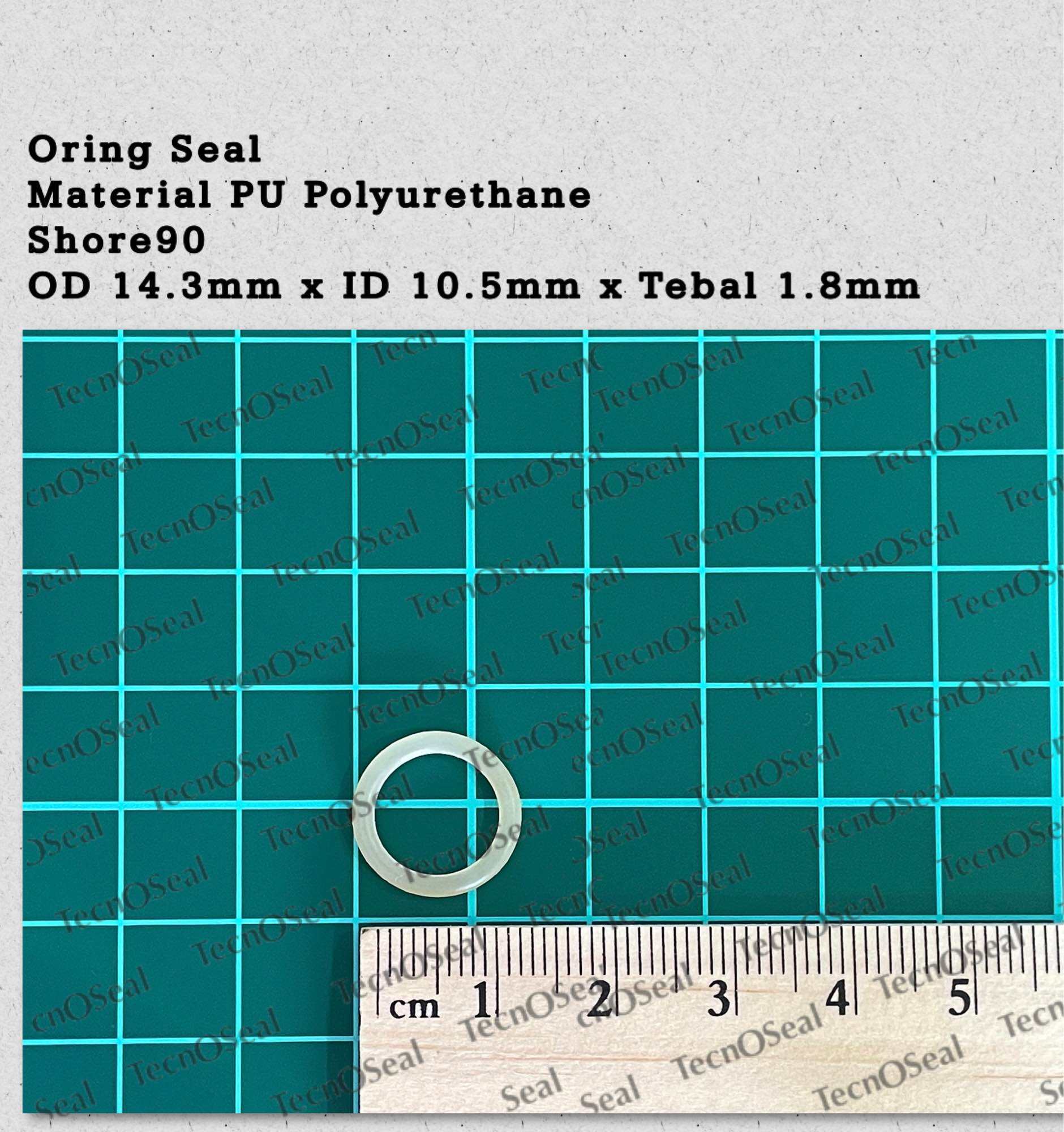 Oring Seal Sil PU Polyurethane Shore90 OD 14.3mm x ID 10.5mm x CS 1.8mm | Lazada Indonesia