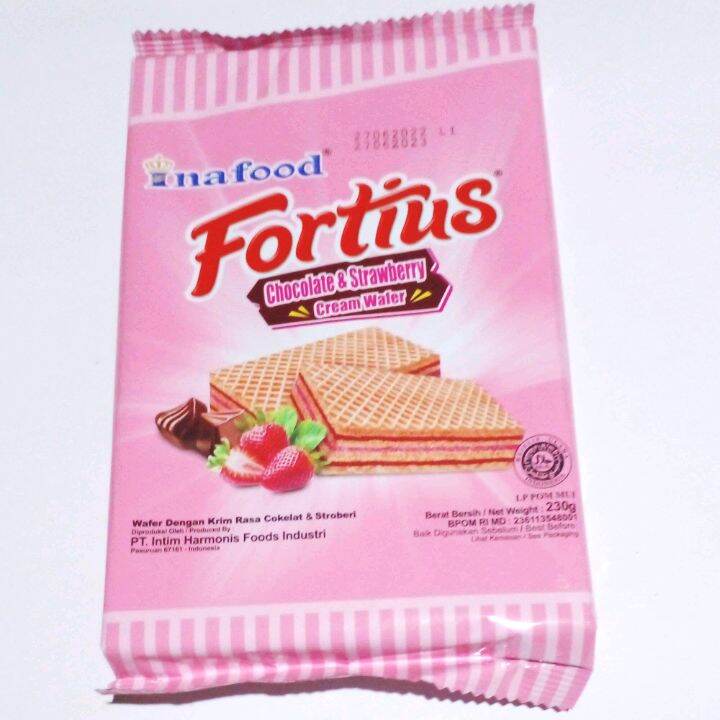 Wafer fortius 230 gram | Lazada Indonesia